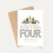 Editable Birthday Party Invitation - Wild Forest Theme - Digital ...