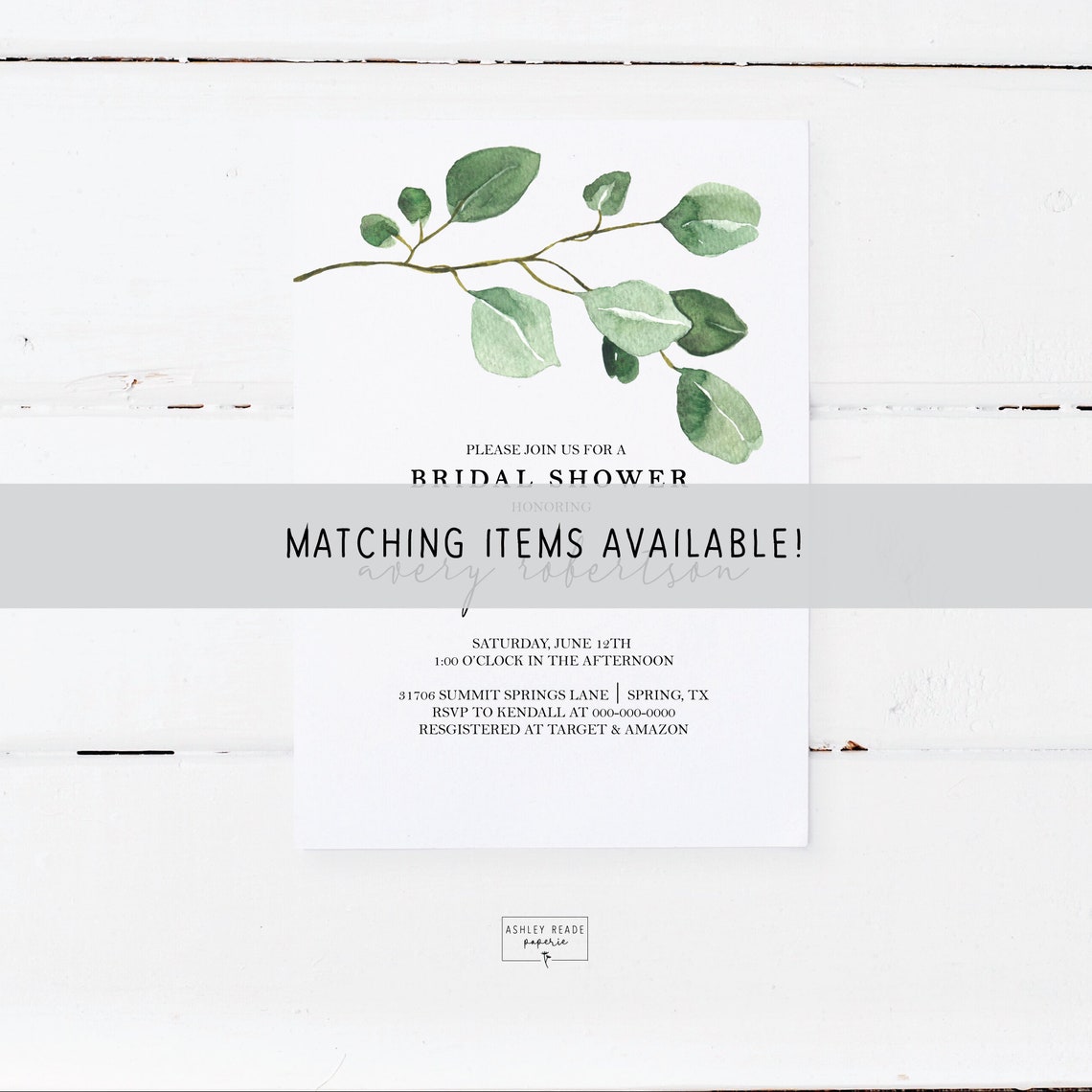 Greenery Advice Card Bridal Shower Activity | Etsy