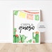 Fiesta - Chips and Queso Sign - Food Table Sign - Bridal, Baby ...
