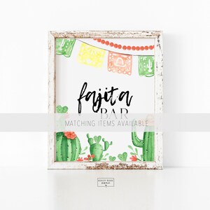 Fiesta - First Fiesta Birthday Party Welcome Sign - Welcome Poster ...