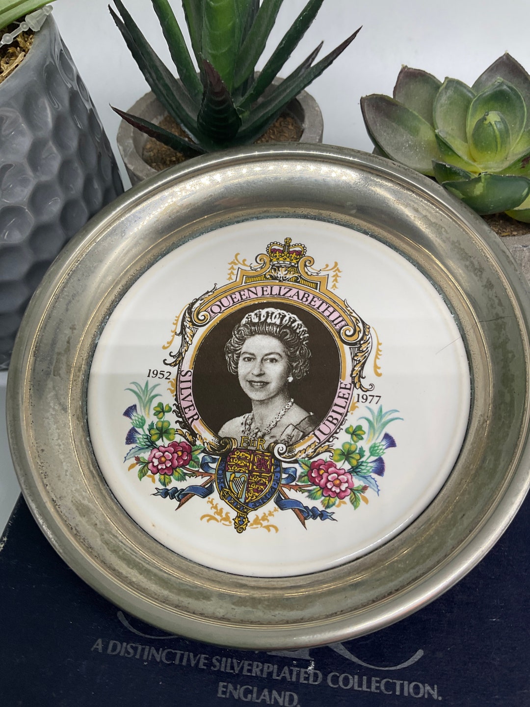 Vintage Collectible, Distinctive, Silver Plated, M&R England, Small ...