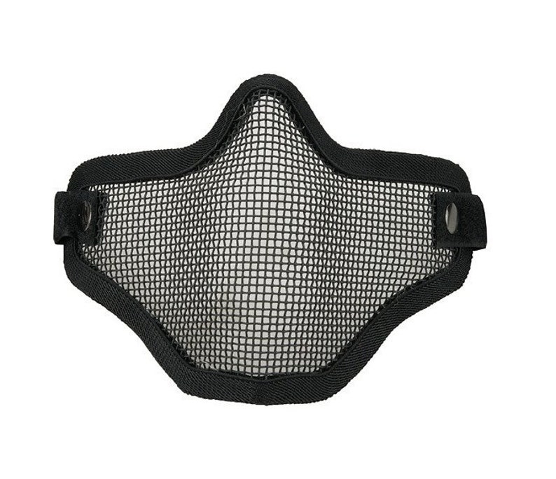 STALKER Mask - Face Protection - Black Mesh Mask - Half Face Mesh Mask ...