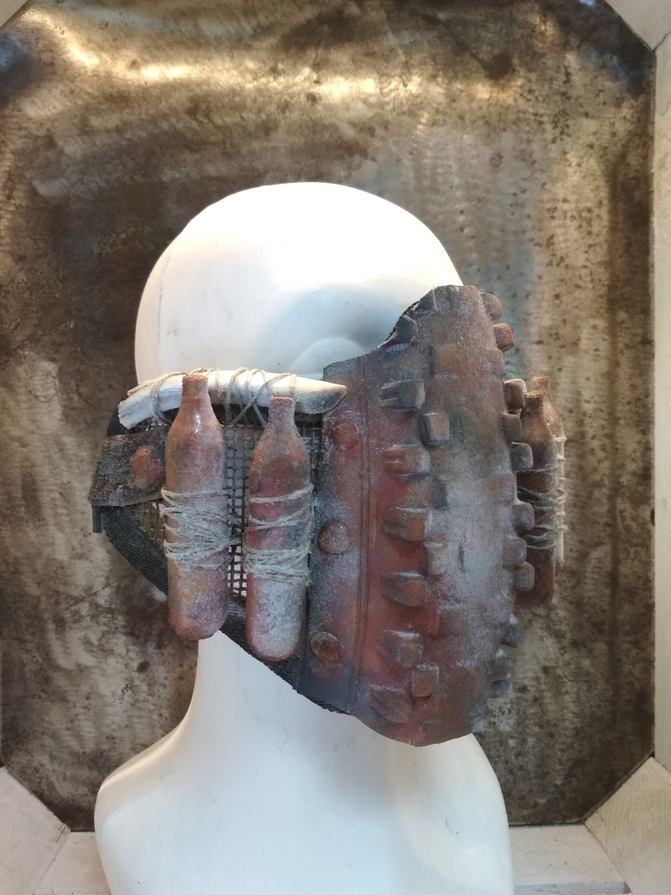 STALKER Mask - Face Protection - Black Mesh Mask - Half Face Mesh Mask ...