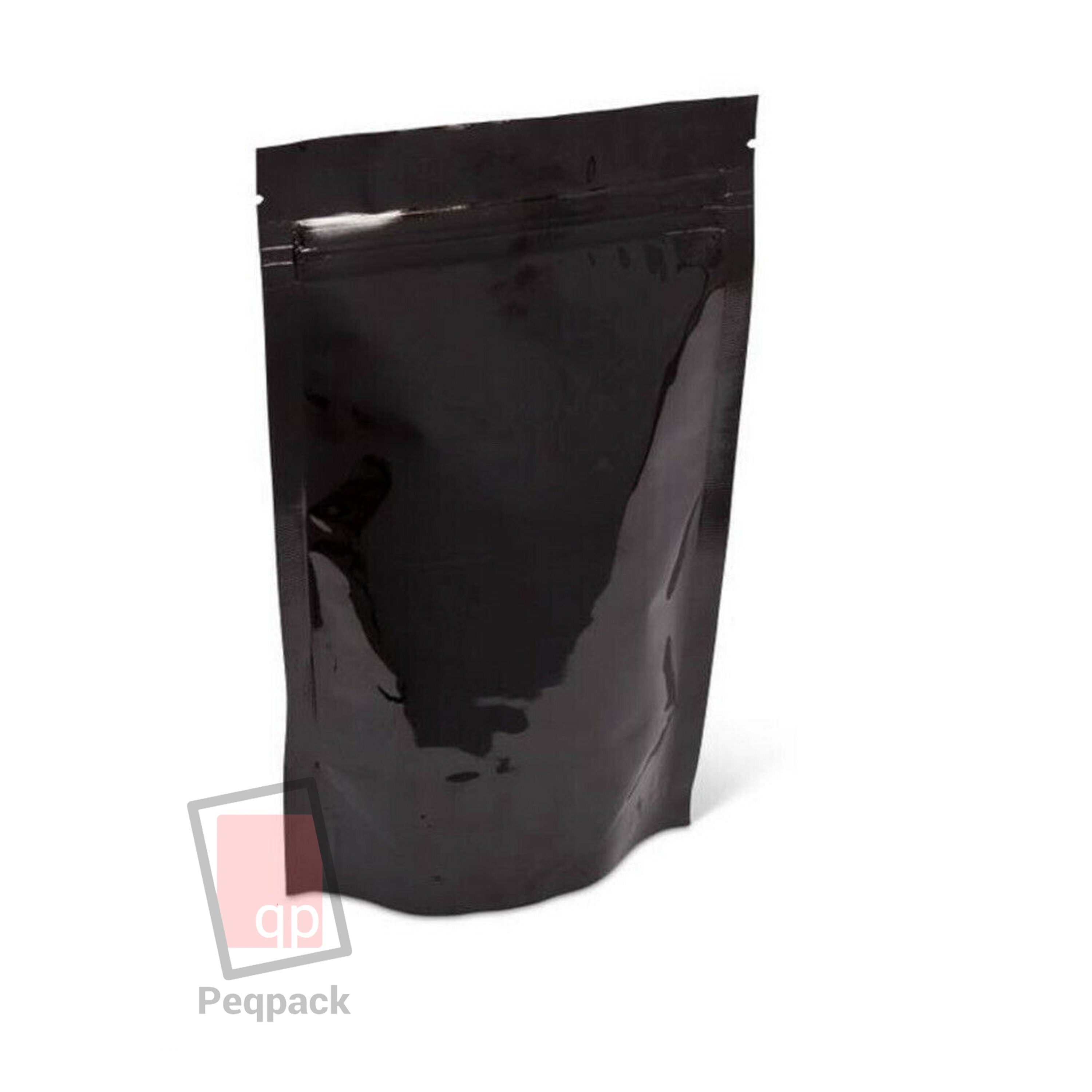 Glossy Shiny Metallised Foil Mylar Packing Bags Heat Sealable Zip Lock ...