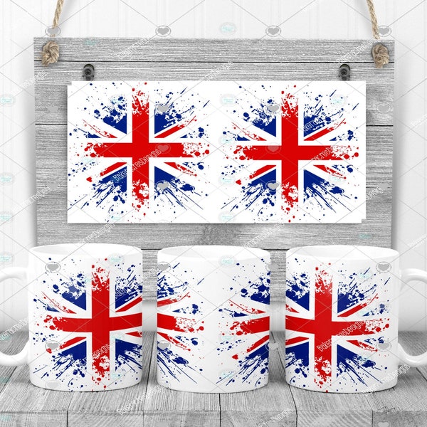 Union Jack Mug - Etsy