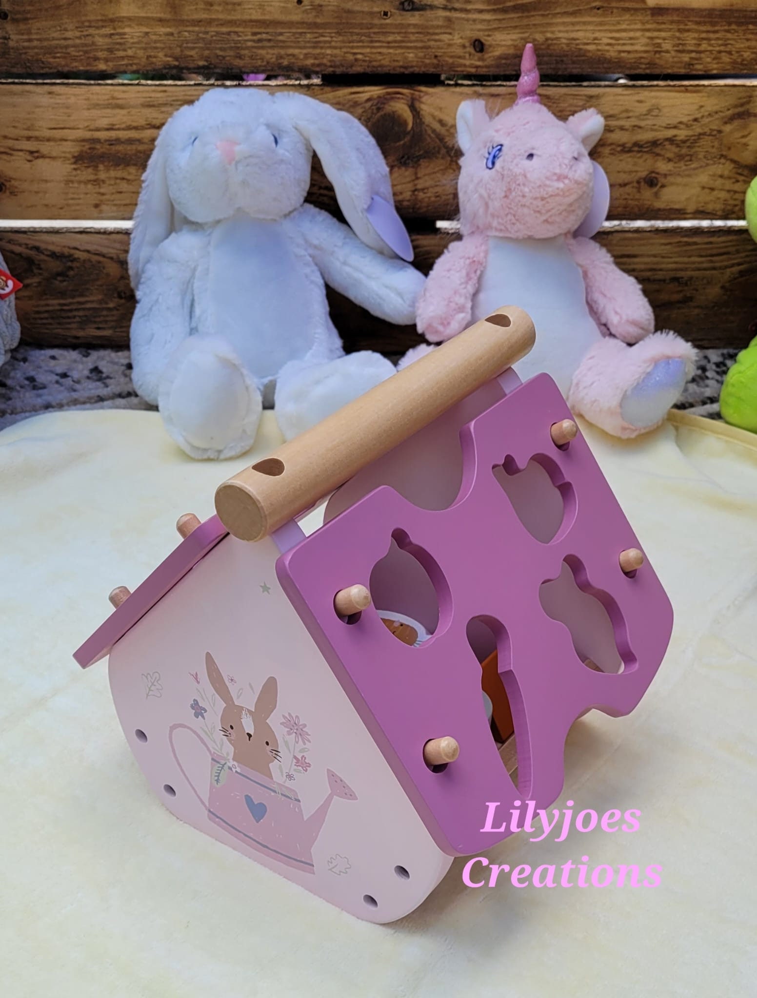 Quick Delivery Shape Sorter Pink Shape Sorter Blue Shape - Etsy