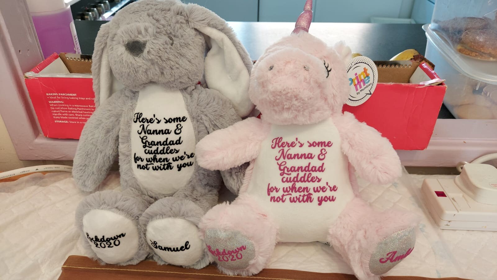 Personalised Cuddle Message Teddy Newborn Gift Baby - Etsy