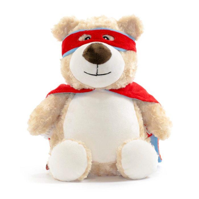 Scar Injury Superhero Teddy Personalised Teddy Bear, Soft Toy, Plushie ...