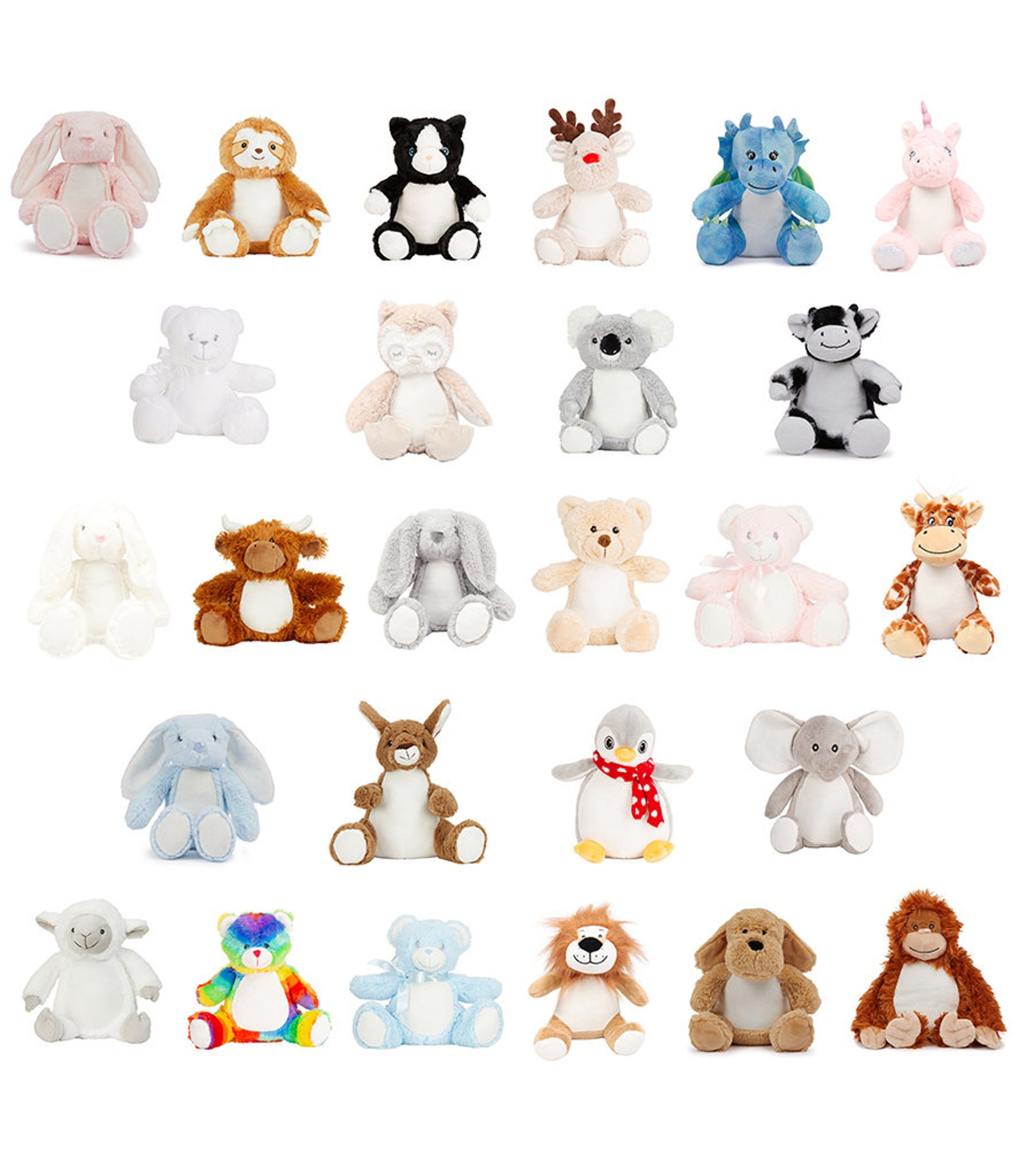 Personalised Orangutan Teddy Soft Plush Toy New Baby Newborn Shower ...