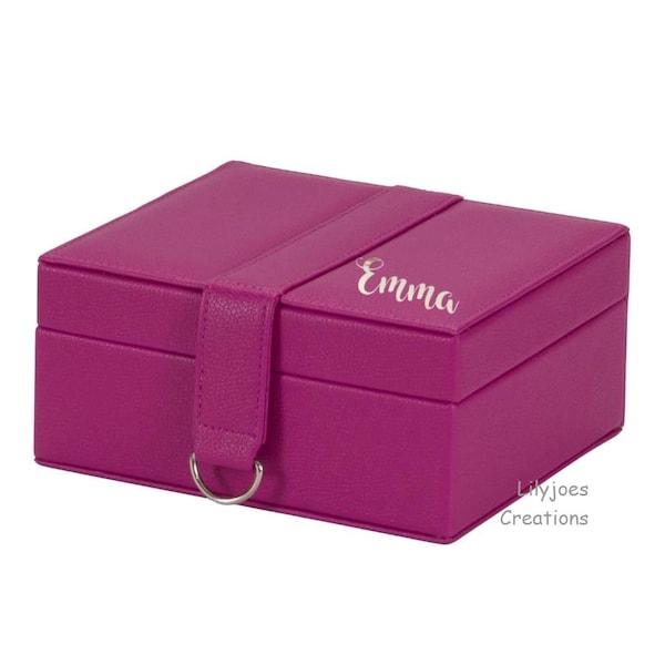 Pink Jewellery Box - Etsy