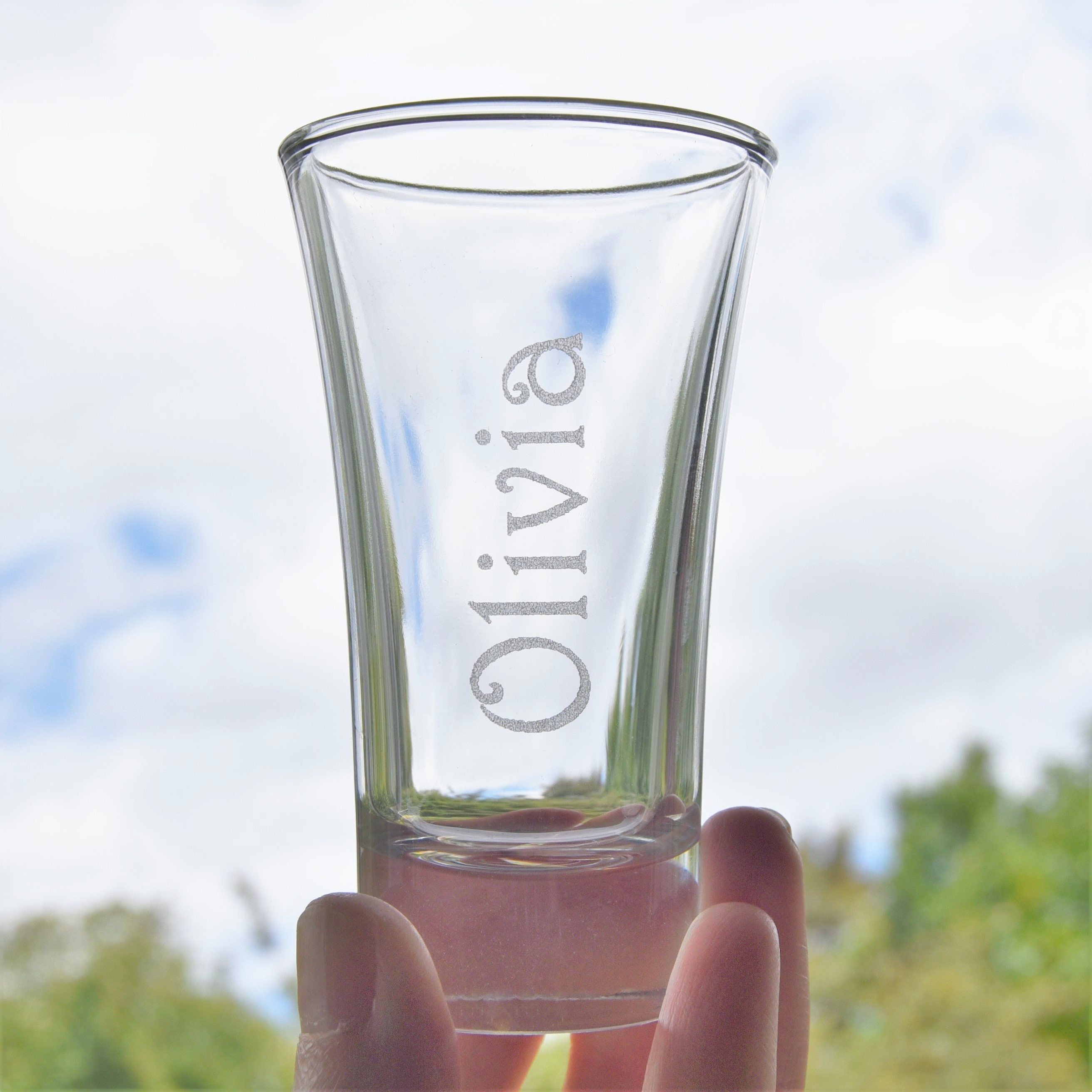 Personalized Engraved Shot Glass: Custom Name, Optional Gift Packaging ...