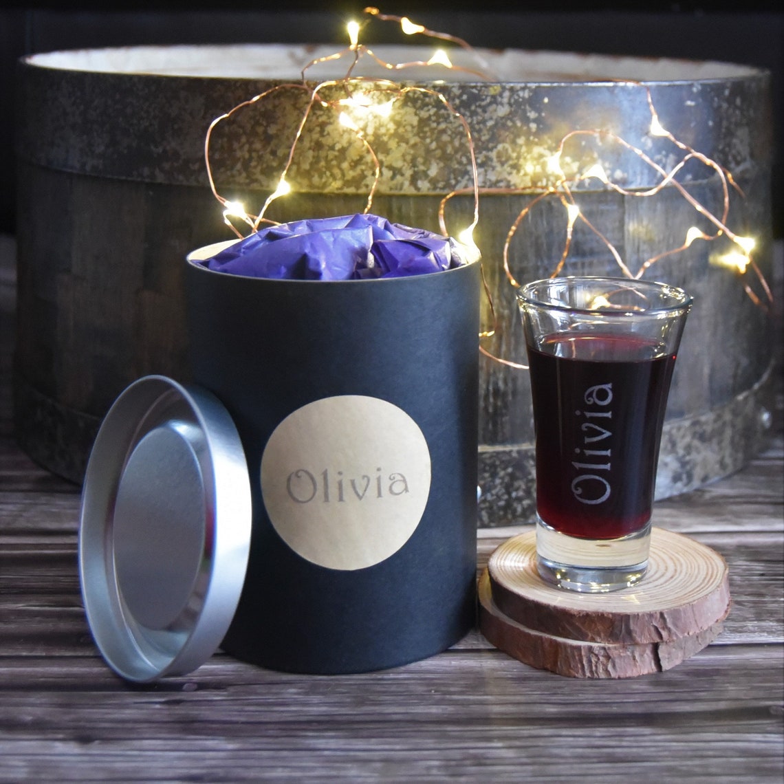 Personalized Engraved Shot Glass: Custom Name, Optional Gift Packaging ...