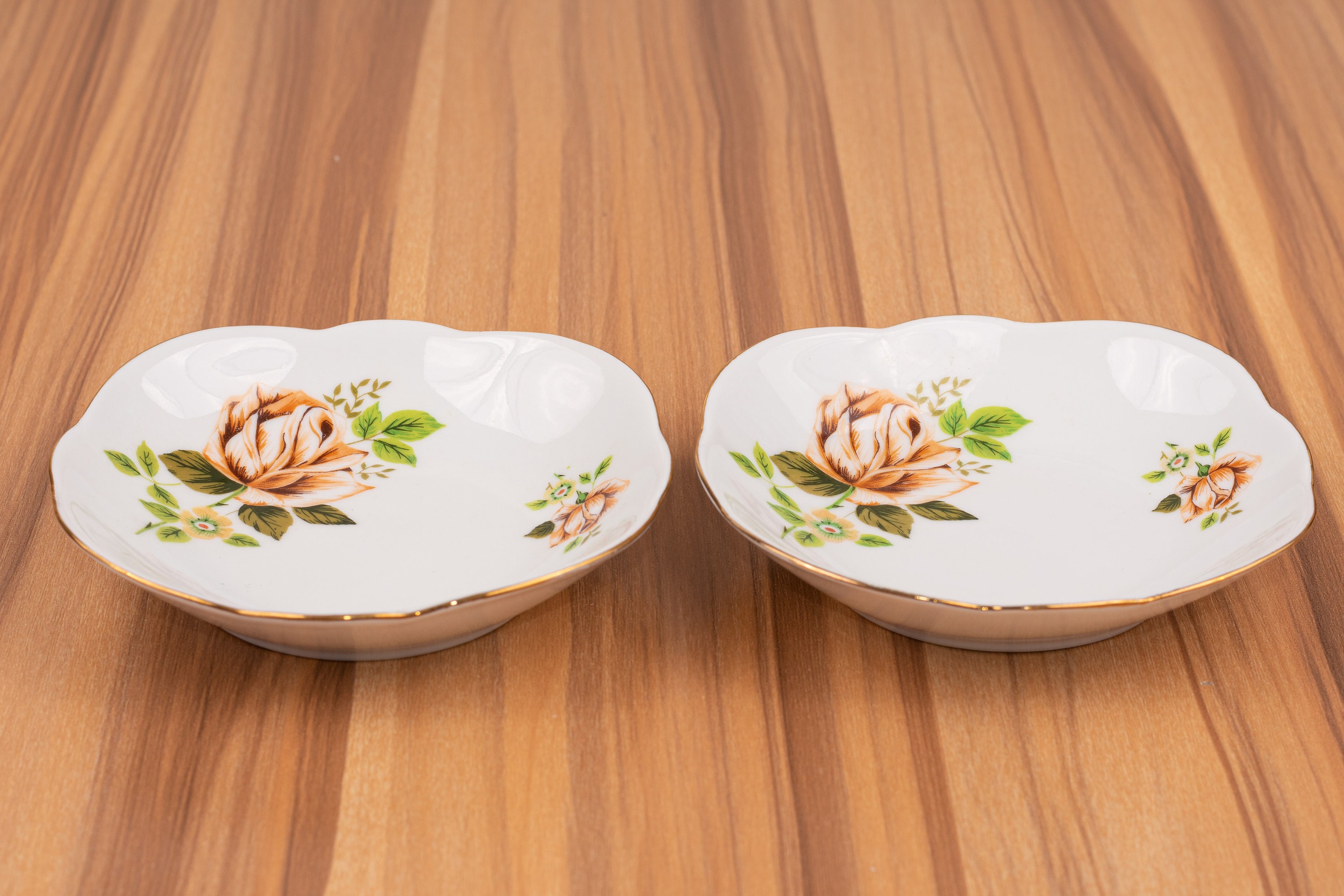 Set 2 Vintage Trinket Dishes Made by Cmielow - Etsy UK