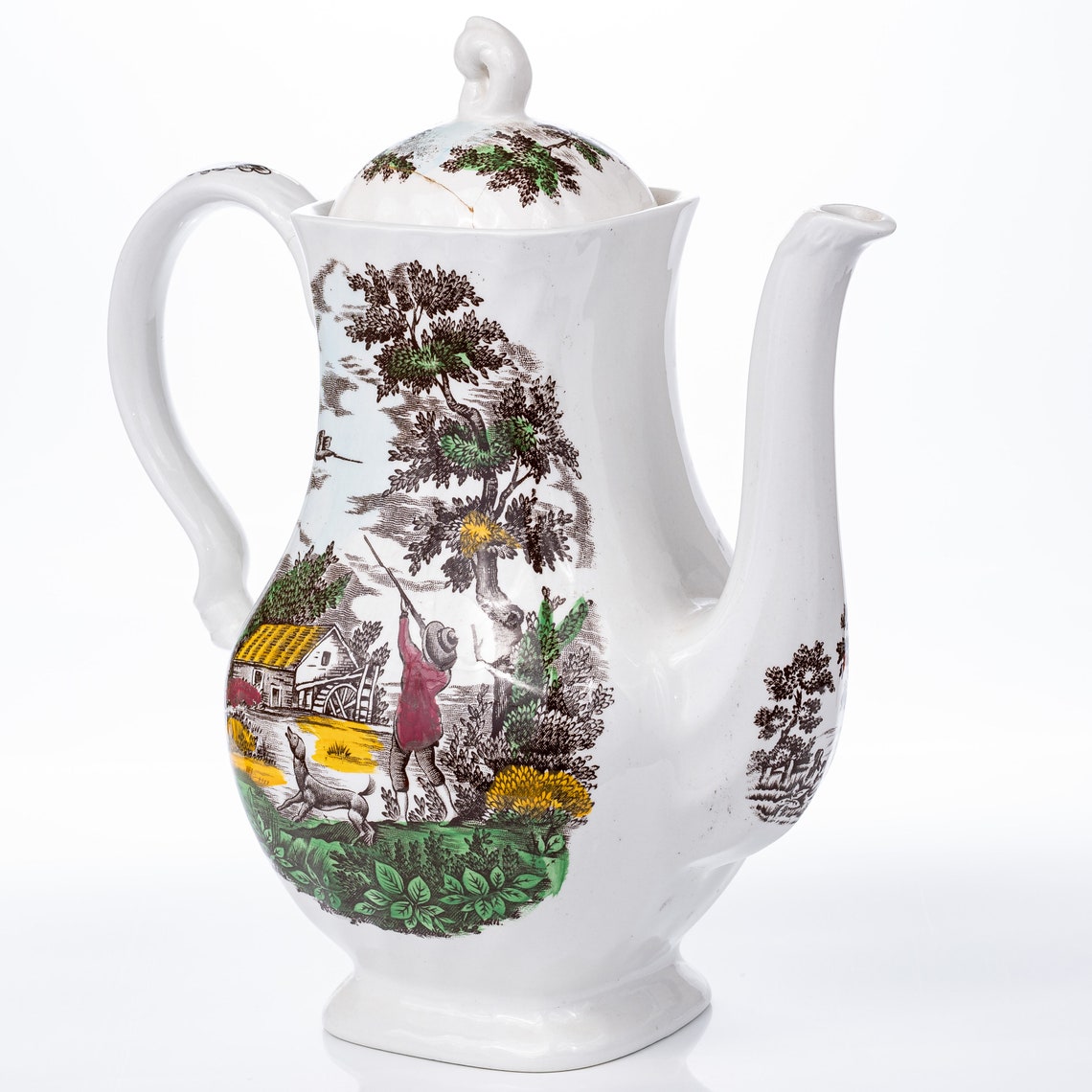 Myott China 4 Piece Tea & Coffee Set the Hunter Design by - Etsy