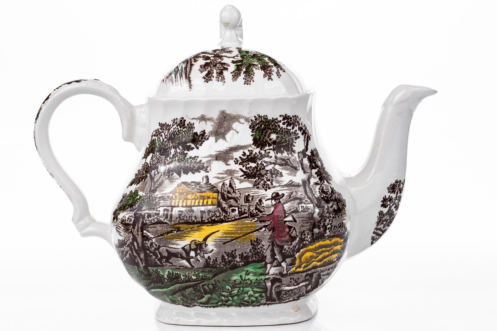 Myott China 4 Piece Tea & Coffee Set the Hunter Design by Alfred Meakin ...