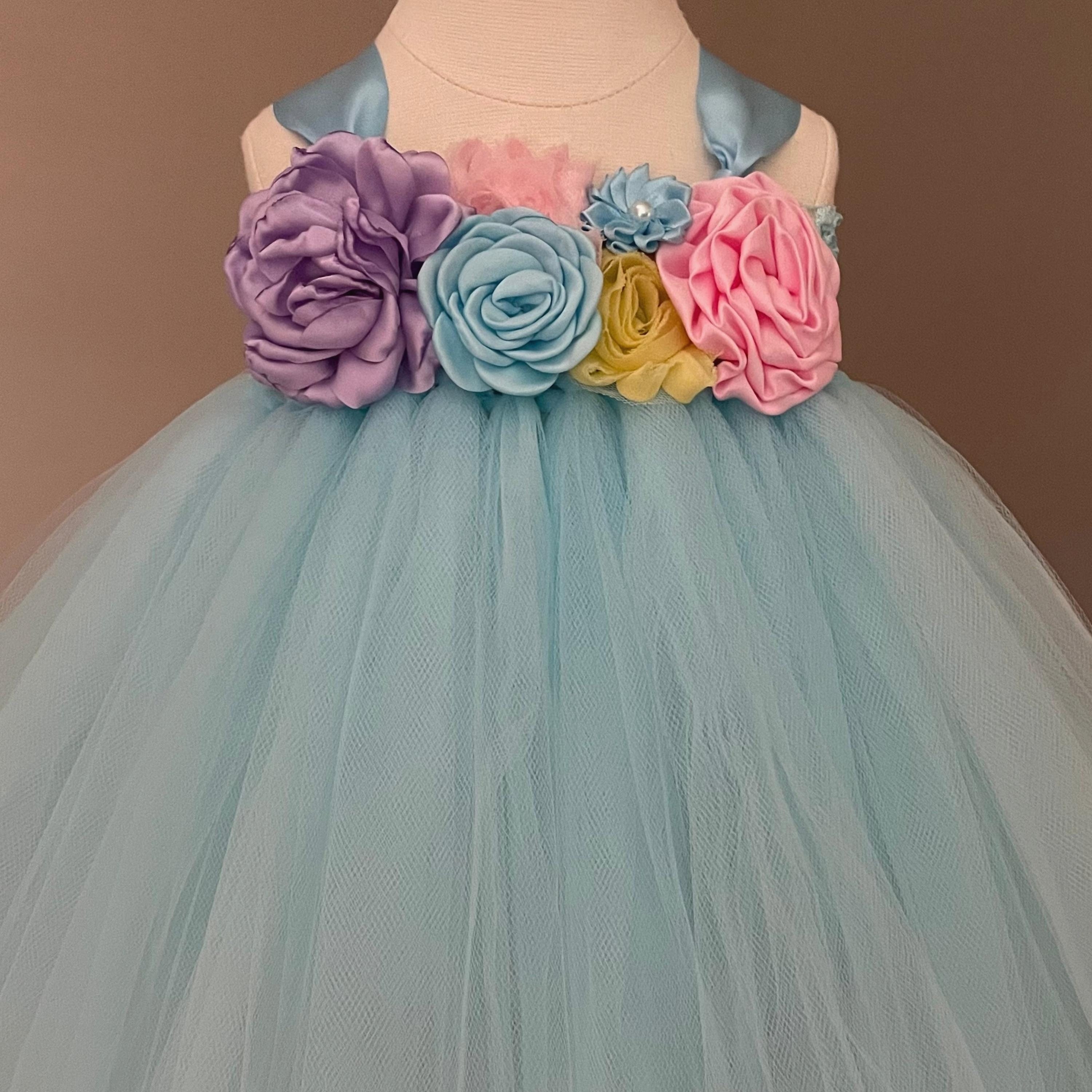 Pastel Rainbow Dress Baby Girl at Timothy Mears blog