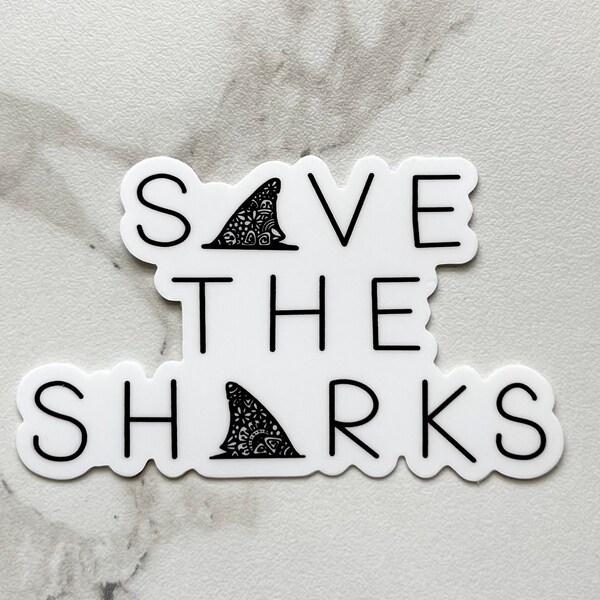Shark Waterbottle Stickers - Etsy
