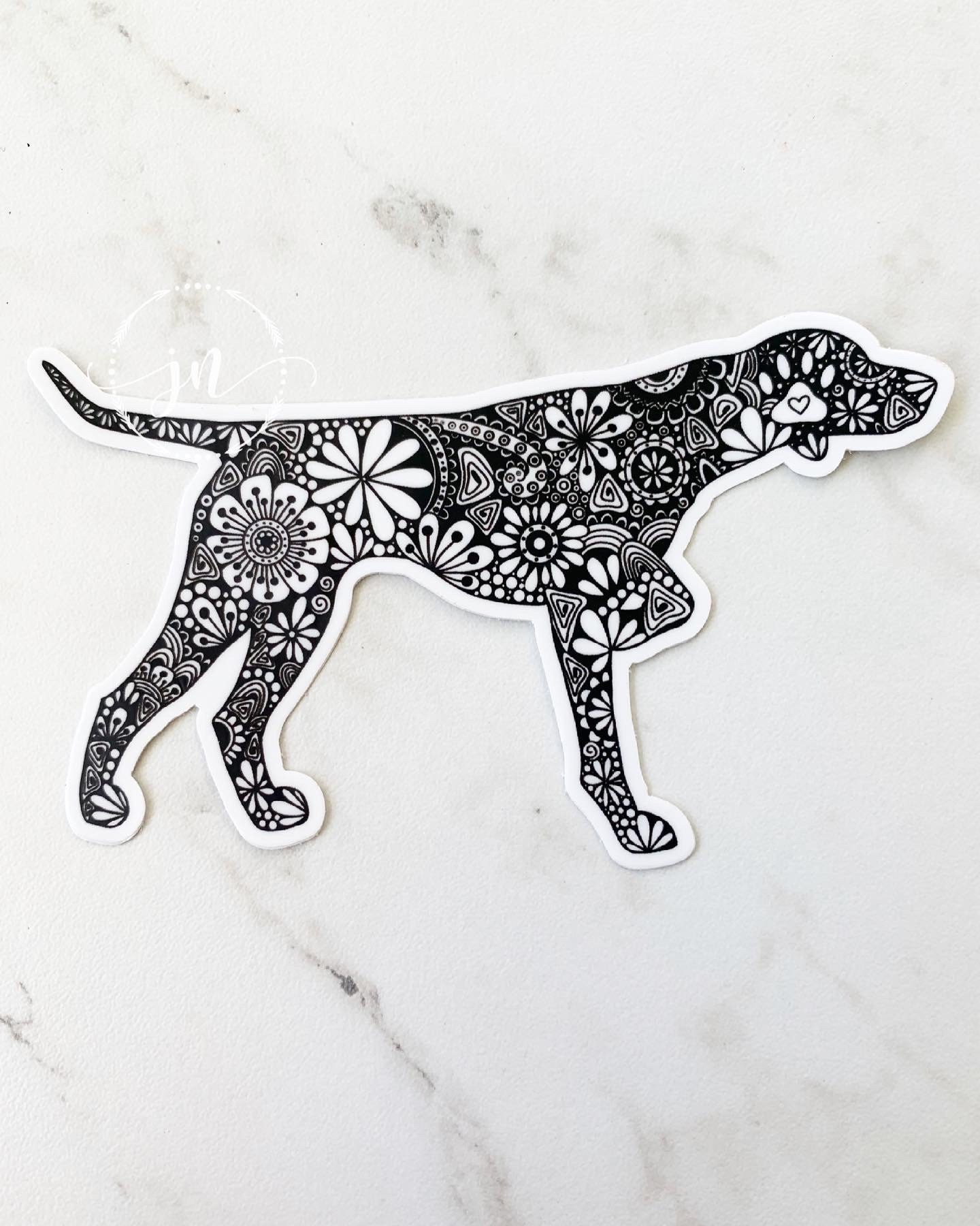 German Shorthaired Pointer GSP Pointer Sticker Dog Sticker GSP - Etsy