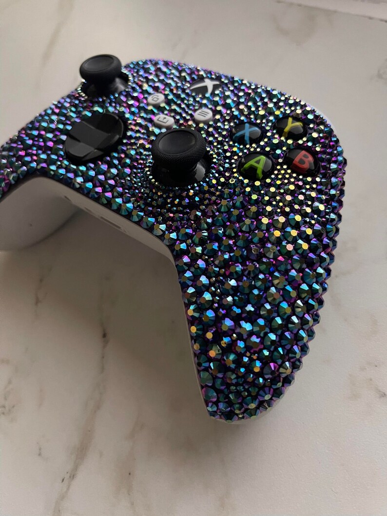 Rhinestone Xbox Controller Bling Video Game Console - Etsy
