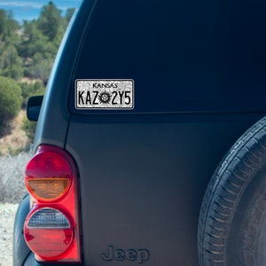 Supernatural License Plate Kansas - Etsy