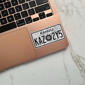Supernatural License Plate Kansas - Etsy