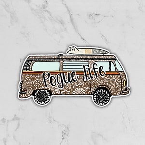 Outer Banks Pogue Life Twinkie Van Waterproof Sticker John B JJ P4L ...