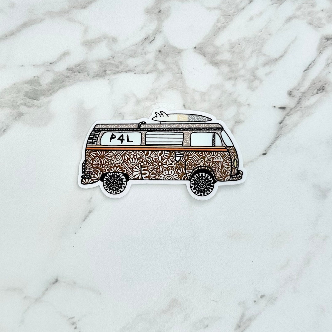 P4L Outer Banks Pogue Life Twinkie Van Waterproof Sticker John - Etsy