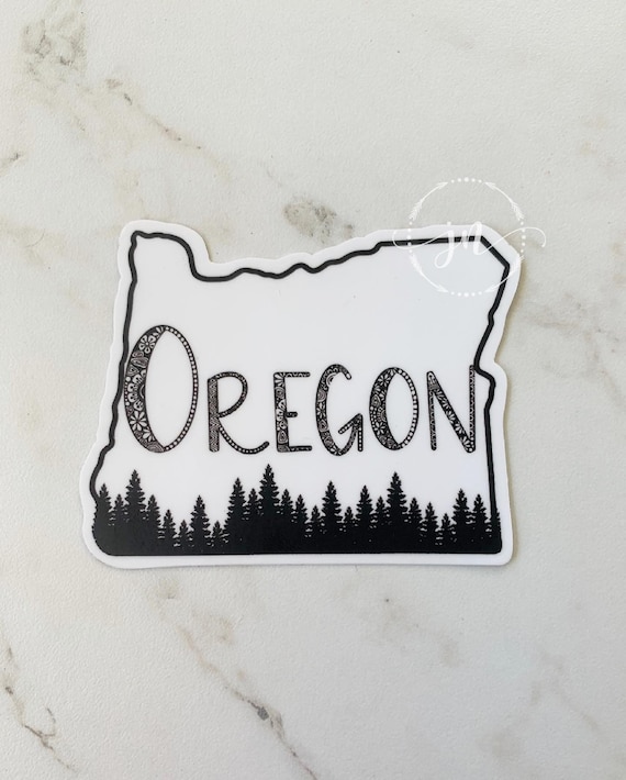 Oregon State Waterproof Sticker Laptop Sticker Bumper Sticker | Etsy