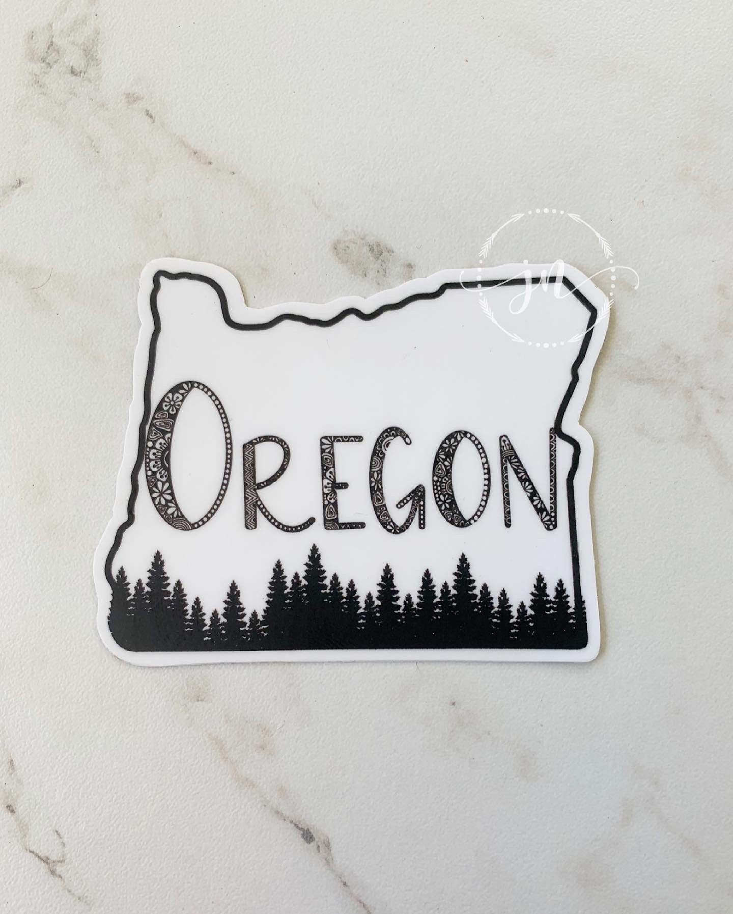 Oregon State Waterproof Sticker Laptop Sticker Bumper Sticker | Etsy