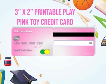 Kids Credit Cards - Etsy