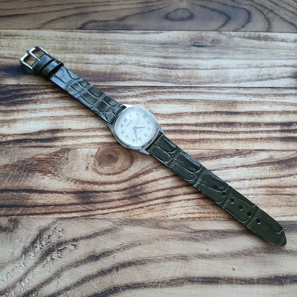 Crocodile Watch Strap - Etsy