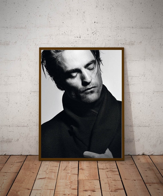 Prints Poster Robert Pattinson Artwork Classic Movie Retro Art Print ...
