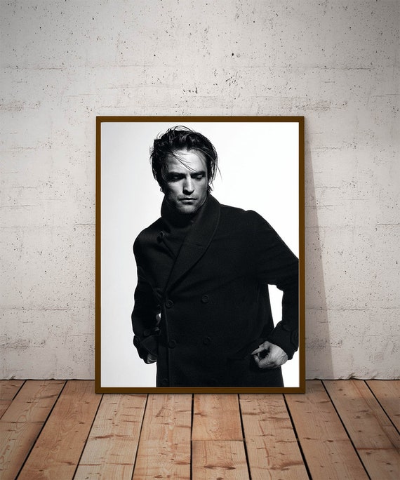 Prints Poster Robert Pattinson Artwork Classic Movie Retro Art Print ...