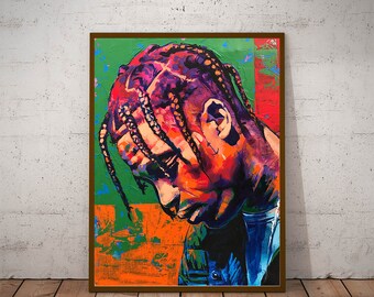 Travis Scott Wall Decor - Etsy