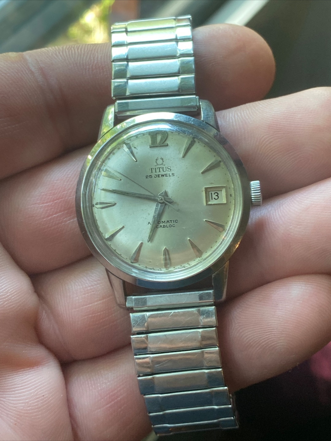 Vintage Titus 25 Jewels Automatic Watch 34mm - Etsy Australia