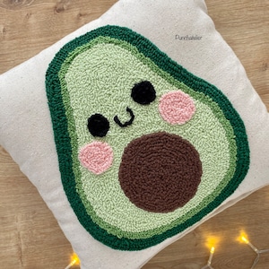 Punch Needle Kit /diy Punch Needle Pillow Kit/punch Needle Kit Beginner ...