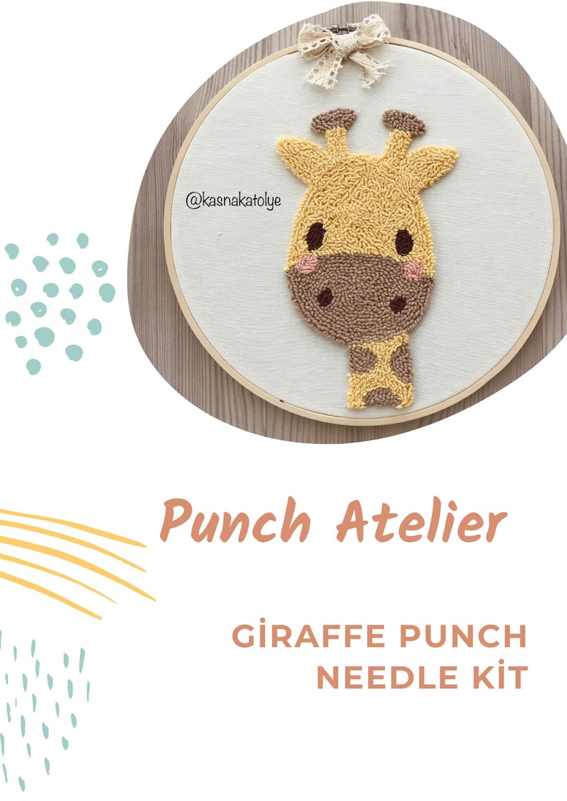 Punch Needle Kit/ Beginner Punch Needle Kit /craft Kit/punch - Etsy