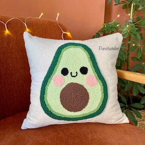 Punch Needle Kit /diy Punch Needle Pillow Kit/punch Needle Kit Beginner ...