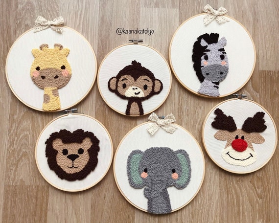 Punch Needle Kit/ Beginner Punch Needle Kit /craft Kit/punch - Etsy