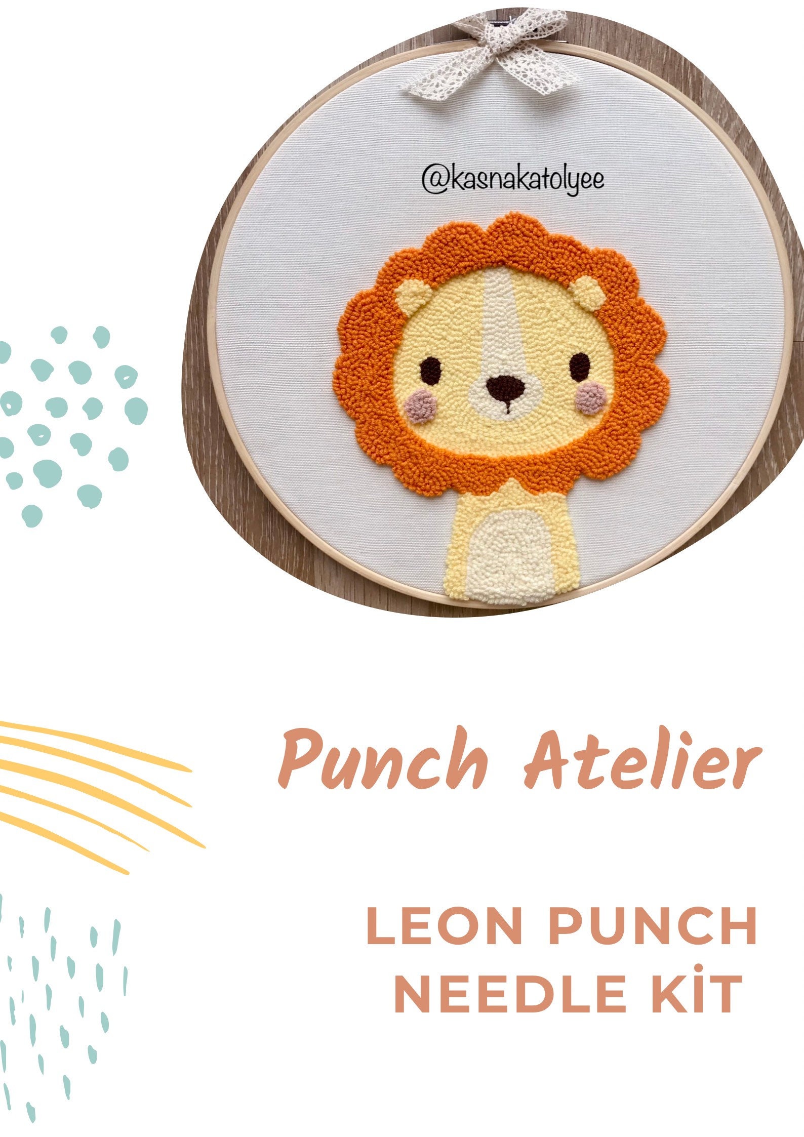 Punch Needle Kit/ Beginner Punch Needle Kit /craft Kit/punch Needle ...