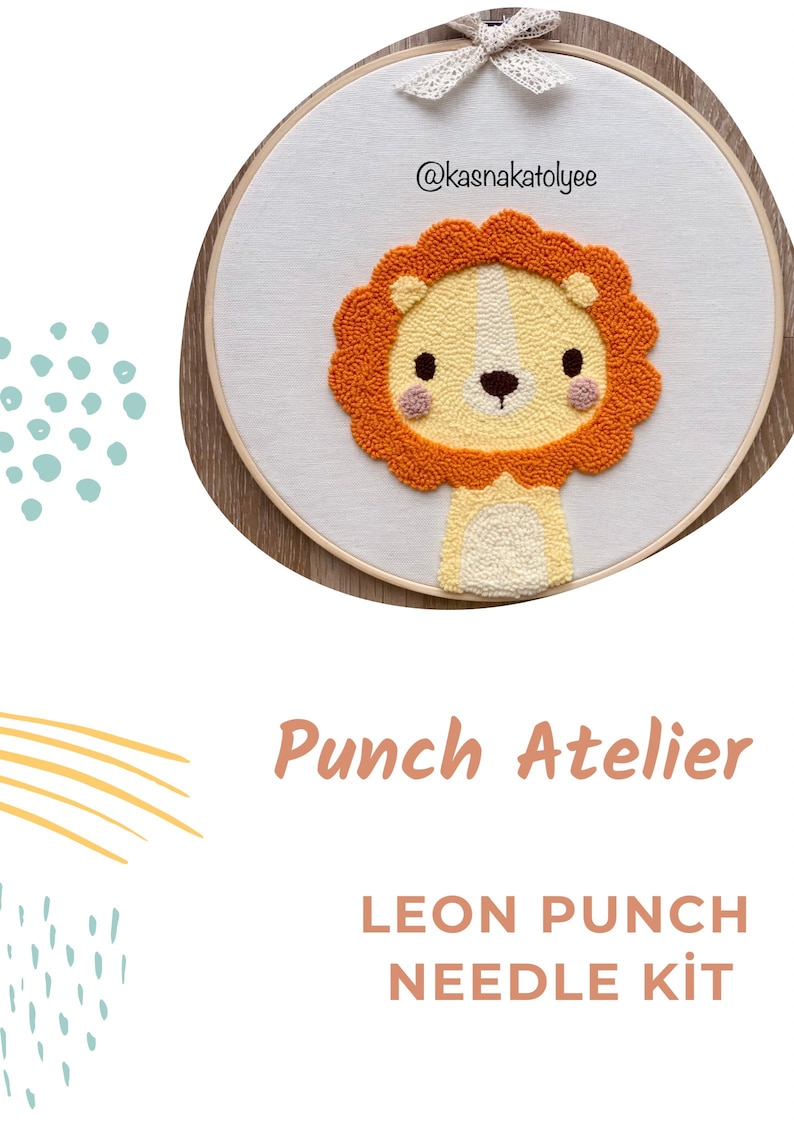 Punch Needle Kit/ Beginner Punch Needle Kit /craft Kit/punch - Etsy