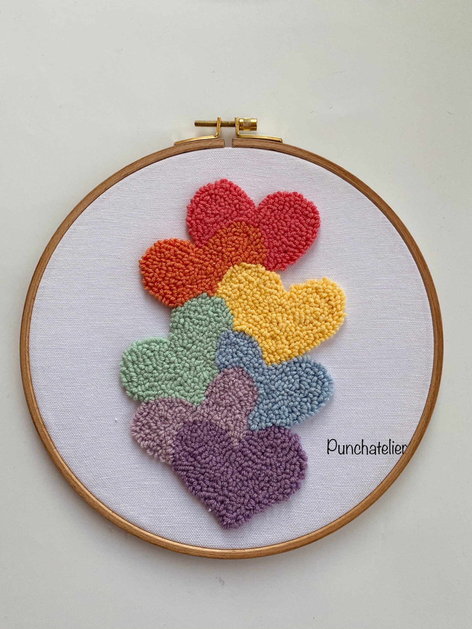 Heart Punch Needle Kit/ Punch Needle / Beginner Punch Needle | Etsy