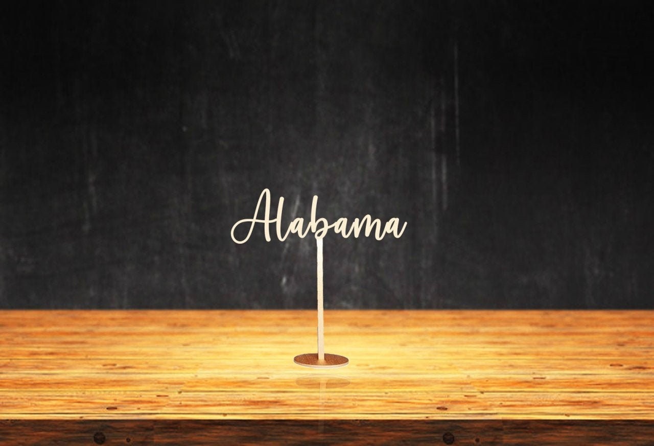 Wooden Table Sign for sale | Only 2 left at -75%