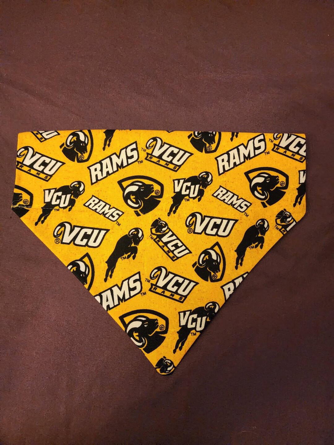 VCU RAMS Dog Slip-on-collar Bandana - Etsy