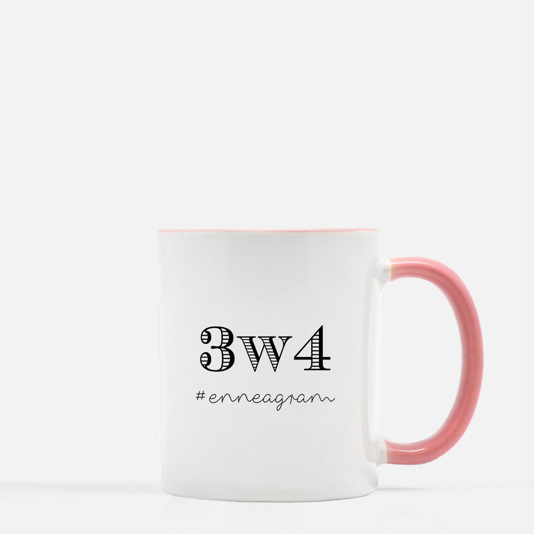 Enneagram Mug With Customizable Number and Wing Enneagram 1 2 3 4 5 6 7 ...