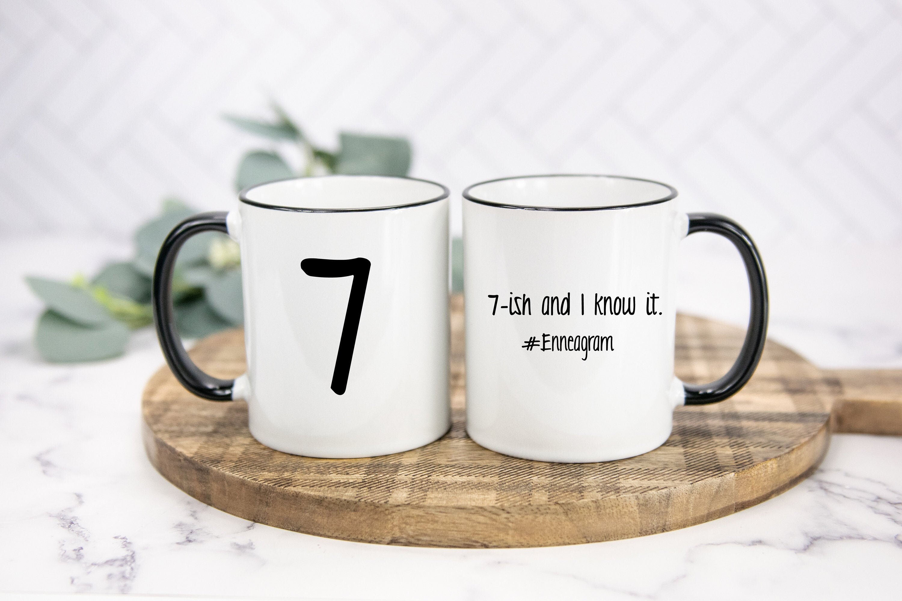Enneagram Type 7 Mug. 7-ish and I Know It. Enneagram Gift. | Etsy