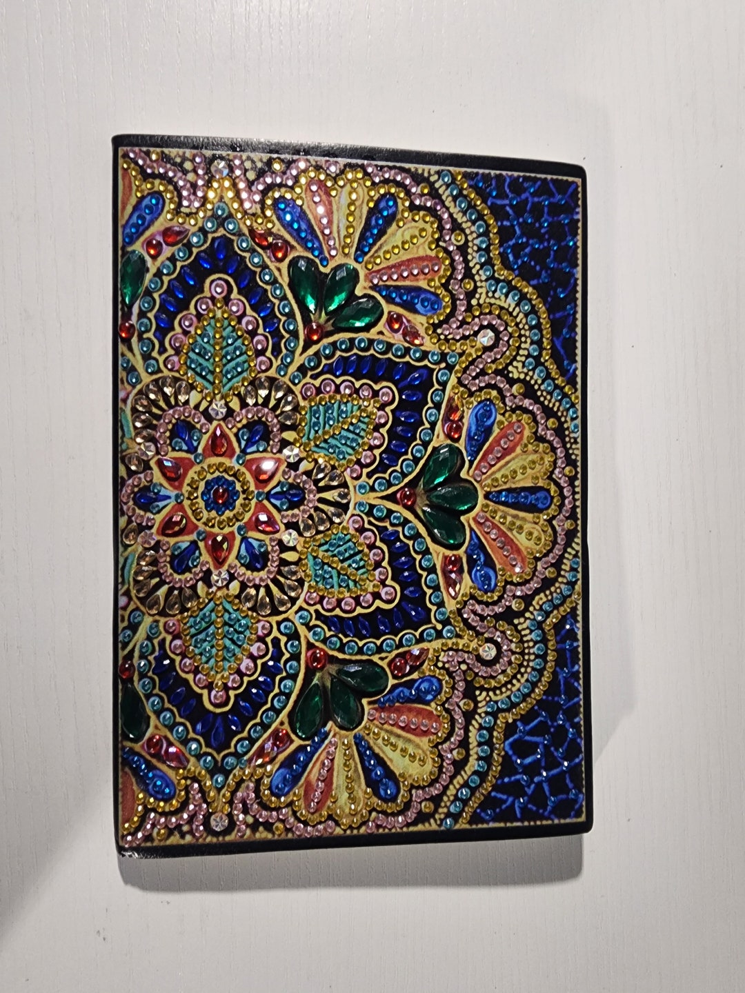 Completed Diamond Art Notebook / Mandala Flower Diary Notebook ...