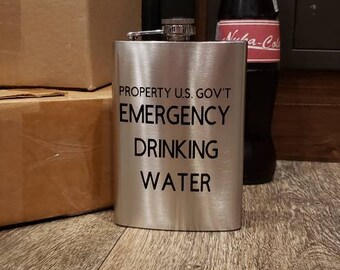 Fallout Hip Flask - Etsy