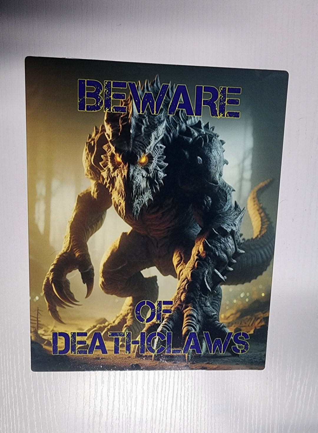 Sublimation Unofficial Inspired Metal Sign - Etsy