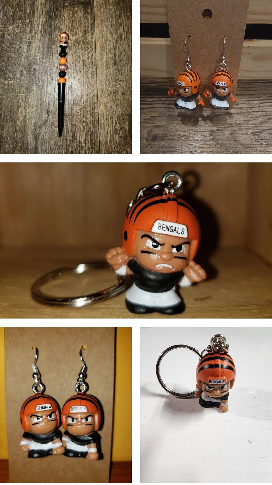 Teenymates | Earrings | Keychains | Pens | Bengals | You Pick the Item ...